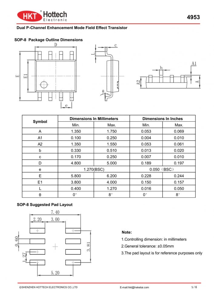 4953 datasheet page 5