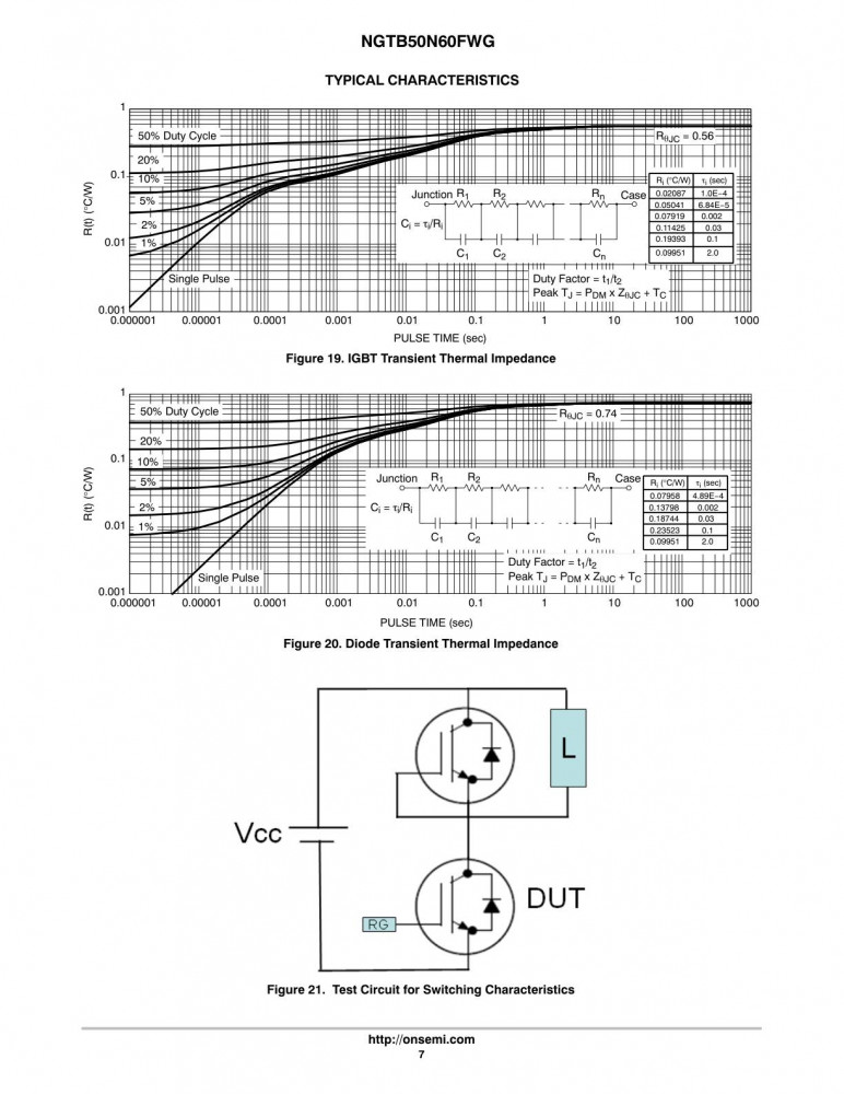 NGTB50N60FWG datasheet page 7