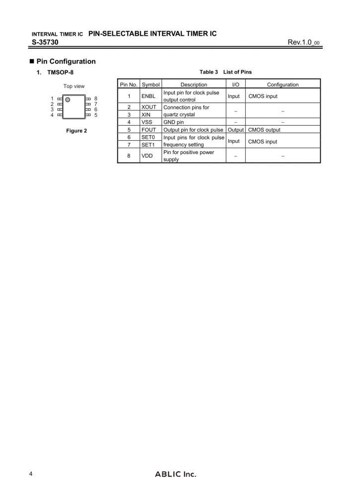 S-35730C01I-K8T2U datasheet page 4