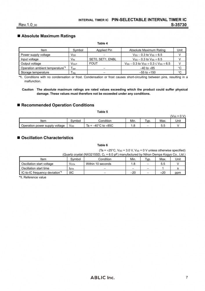 S-35730C01I-K8T2U datasheet page 7