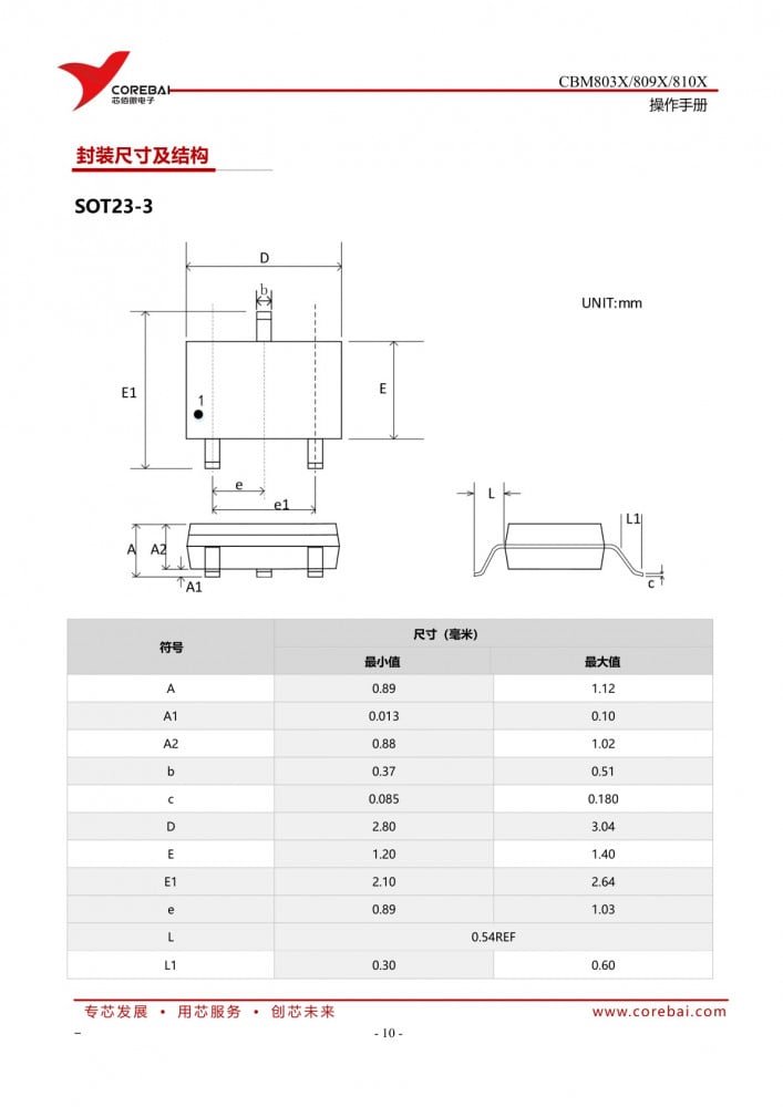 CBM809SST3 datasheet page 10