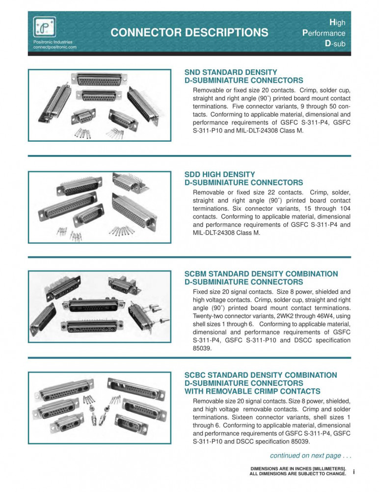 Amphenol FC6020M2 technical document page 3