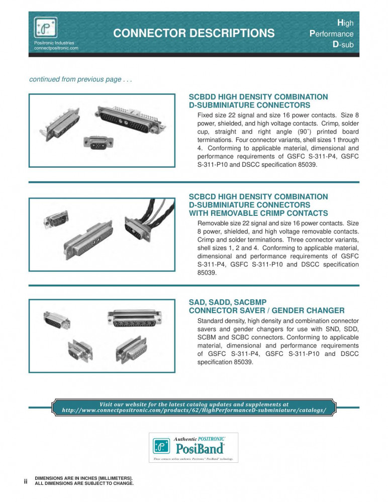Amphenol FC6020M2 technical document page 4