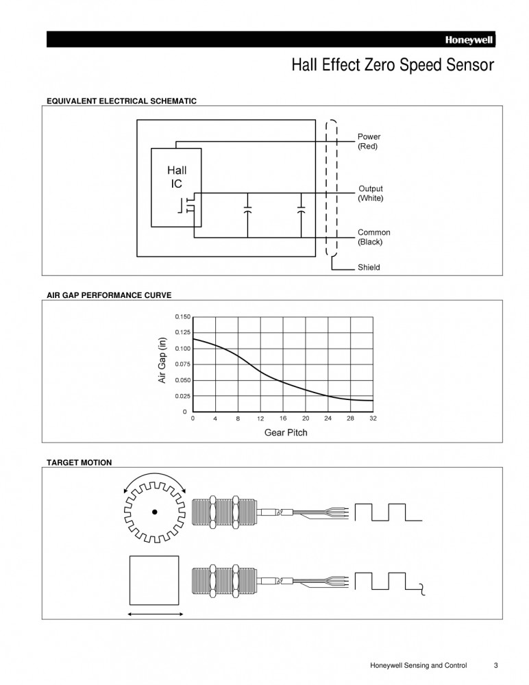 Honeywell ZH10 datasheet page 3