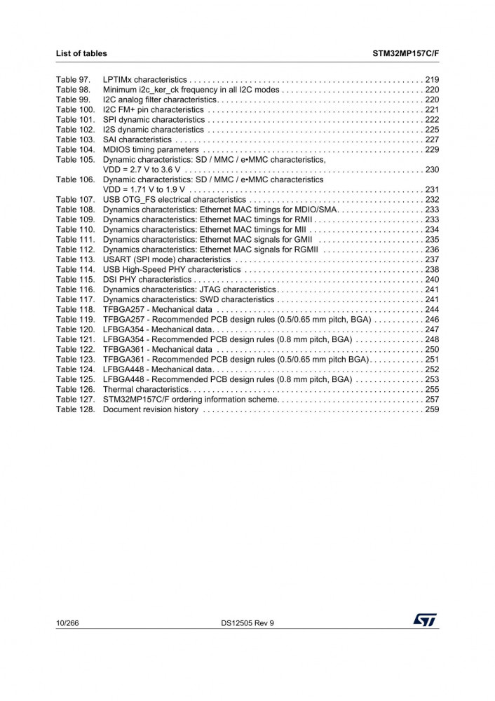 STM32MP157C datasheet preview 10