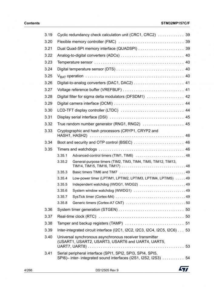 STM32MP157C datasheet preview 4