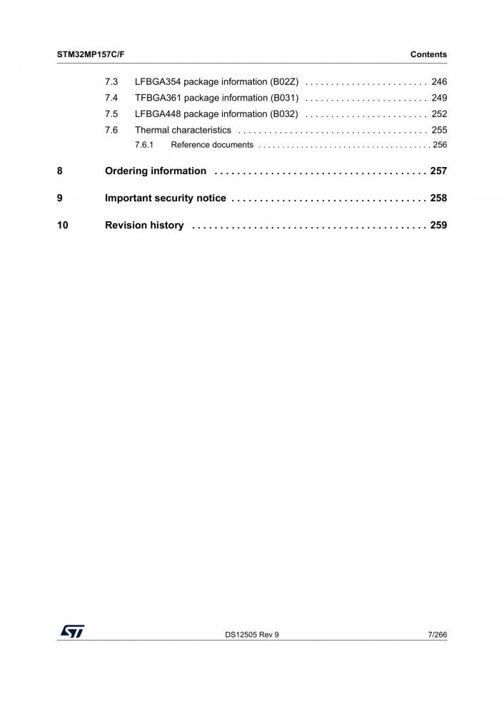 STM32MP157C datasheet preview 7
