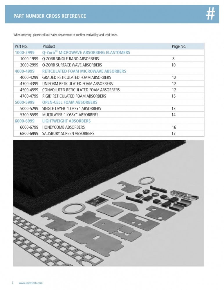 Laird microwave absorber document page 5