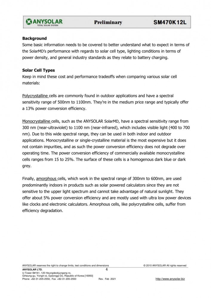 SM470K12L technical document page 4
