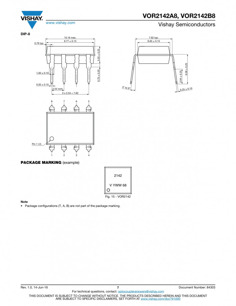 VOR2142B8T datasheet page 7