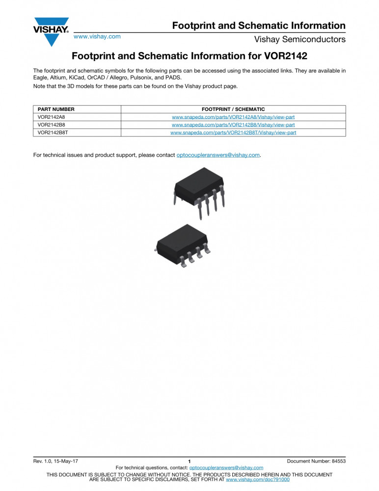 VOR2142B8T datasheet page 9