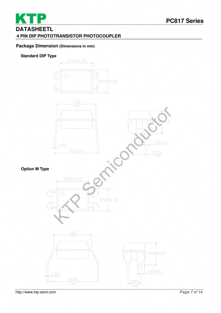 PC817SC datasheet page 7