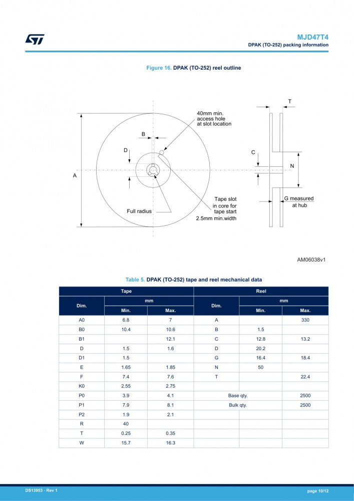MJD47T4 datasheet page 10