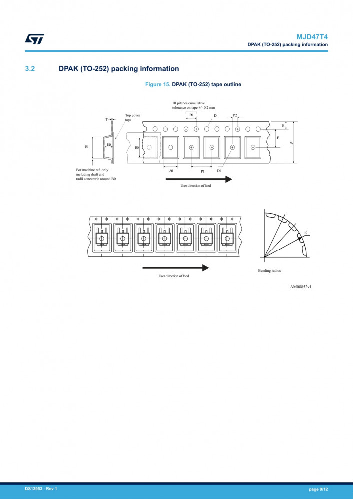 MJD47T4 datasheet page 9