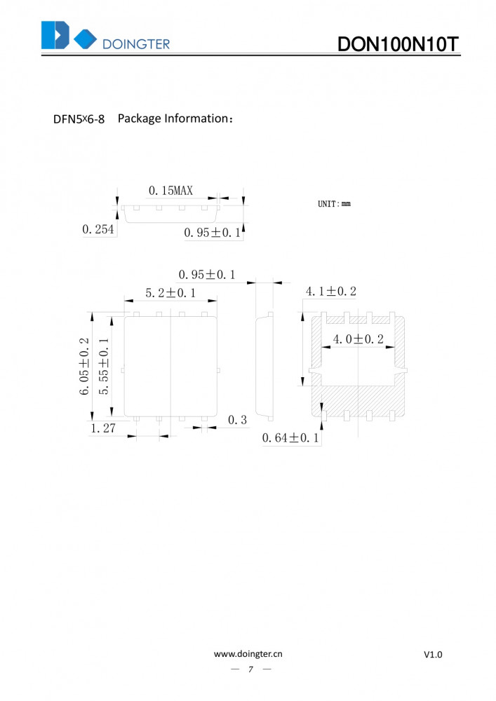DON100N10T datasheet page 7