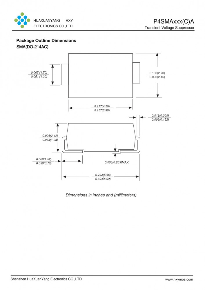 P4SMA6.8CA datasheet page 5