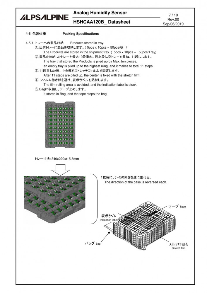 HSHCAA120B datasheet page 7