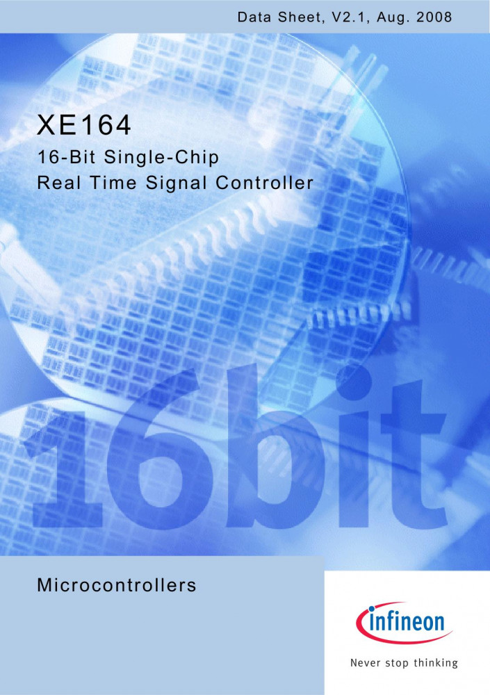 XE164 datasheet page 1