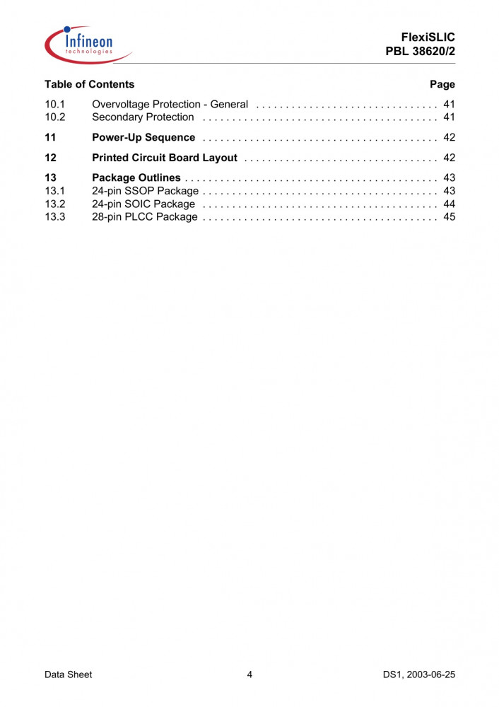 PBL38620/2 datasheet page 4