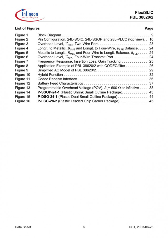 PBL38620/2 datasheet page 5