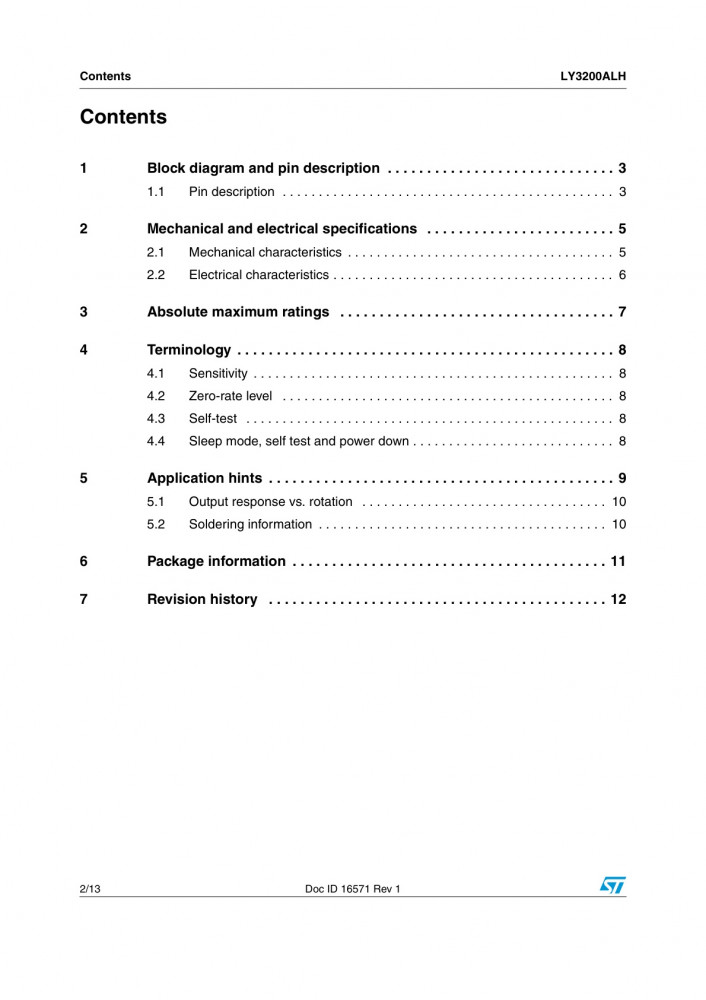 LY3200ALHTR technical document page 2