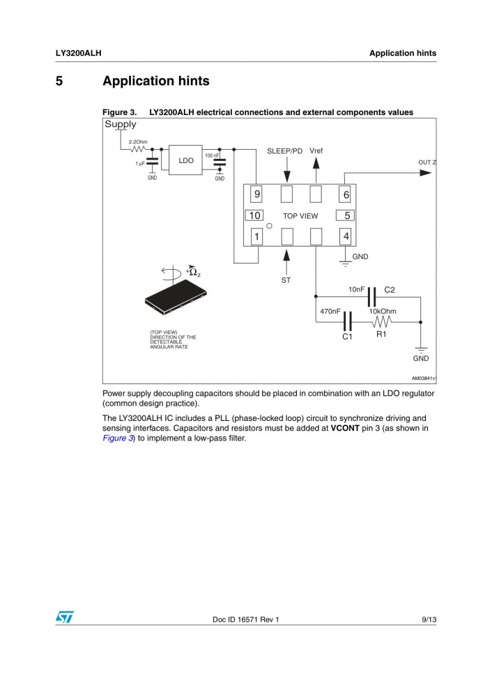 LY3200ALHTR technical document page 9