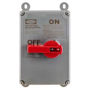 Industrial Grade, Disconnect Switches, Unfused Switch, Three Pole, 60A 600V AC, Screw Terminals, NEMA 4XEnclosure, With Aux Contact for sale