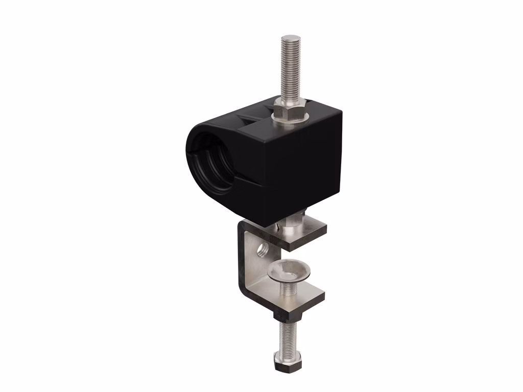 Single Side, 1-Hole, Feeder Clamp for 7/8