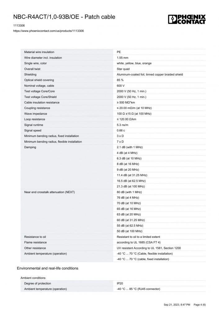 Phoenix Contact 1113306 document page 4