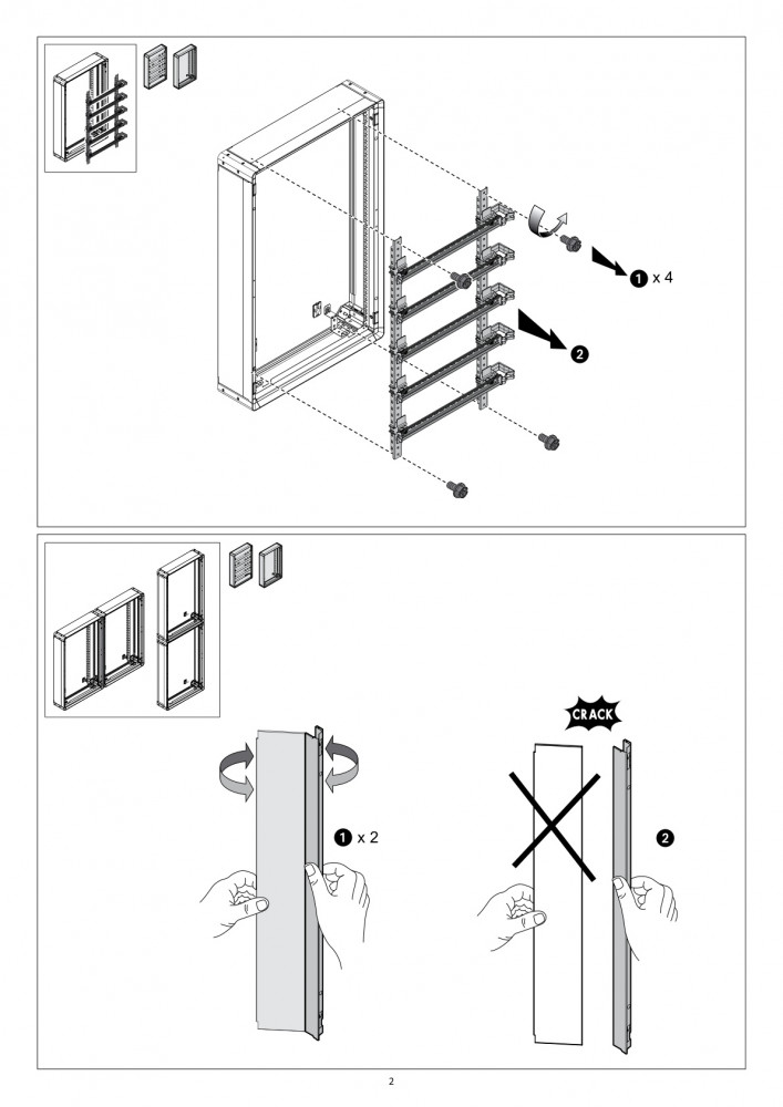 Legrand product documentation, page 2