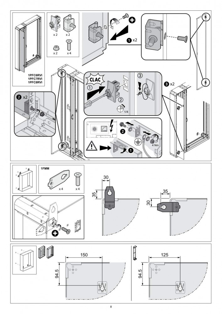 Legrand product documentation, page 8