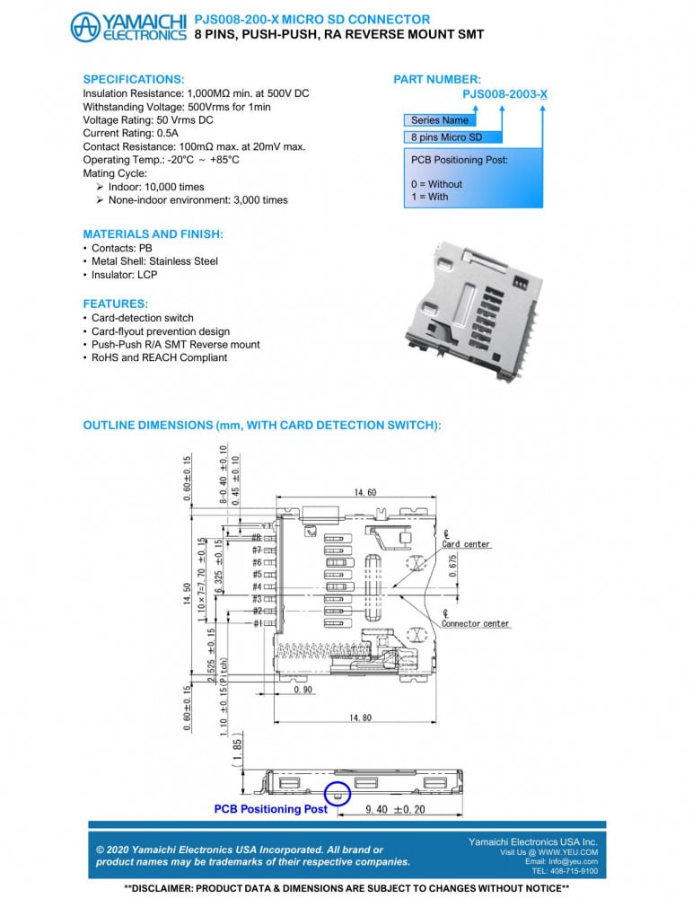 PJS008-2003-1 technical document preview