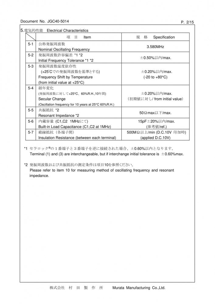 CSTLS3M58G53-B0 specification page 2