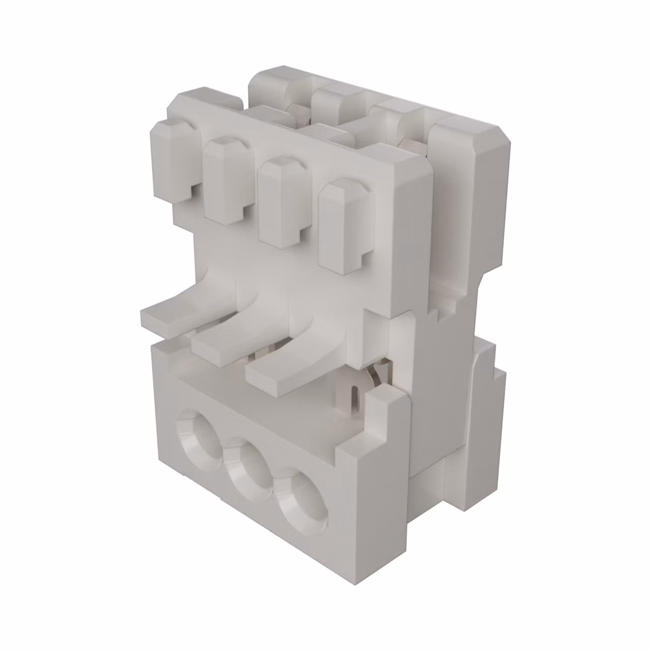 5.00mm Appli-Mate RAST 2.5 IDT Housing, Direct/Indirect, Female, 2 Circuits, All Position Keys, Polarizing Rib Between Circuits 2 & 3, Red Color Stripe for sale