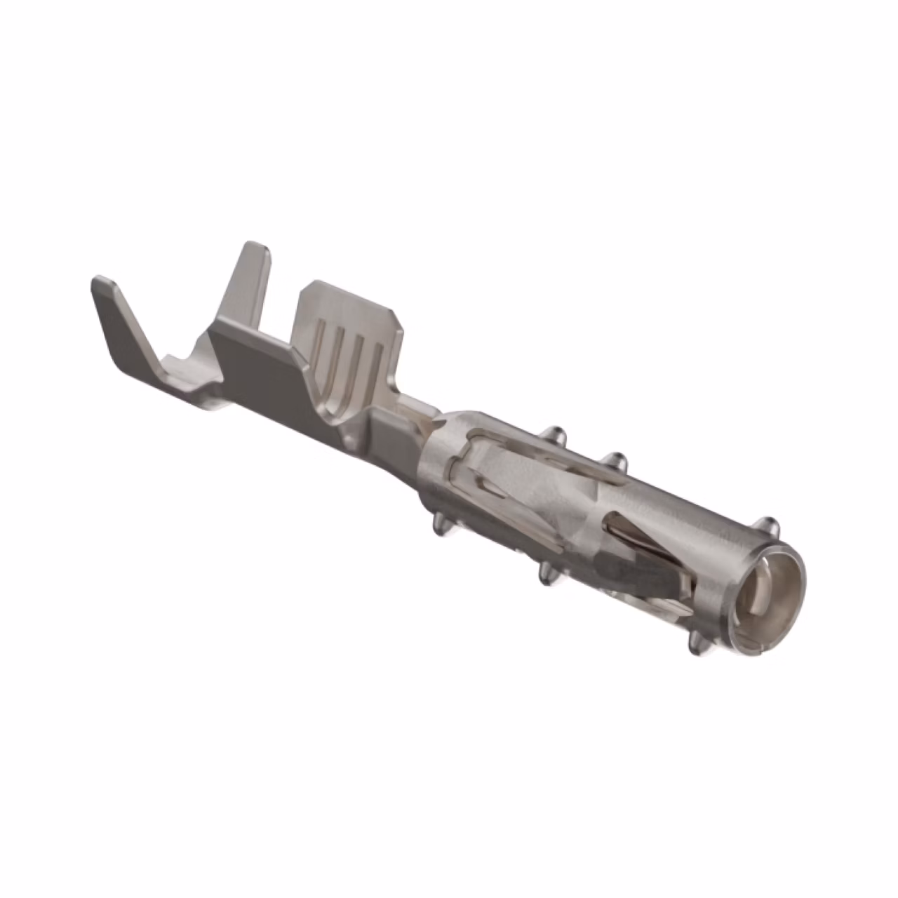 0.635mm CMC CP Female Terminal, HP Version, Tin Plated with Selective 1.27µm Gold in Contact Area, for Square 0.6mm x 0.6mm Pins, Wire Size 0.50mm² for sale