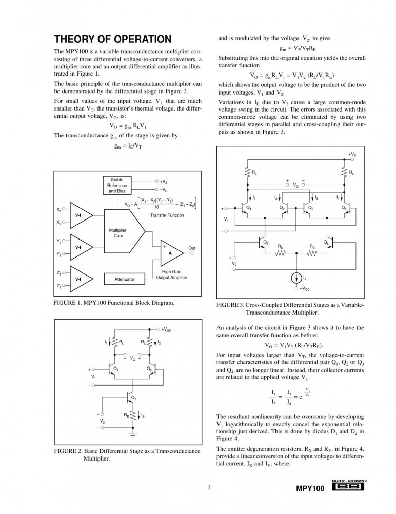 MPY100 datasheet page 7