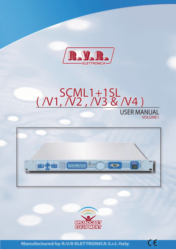 SCML1+1SL manual preview, page 1