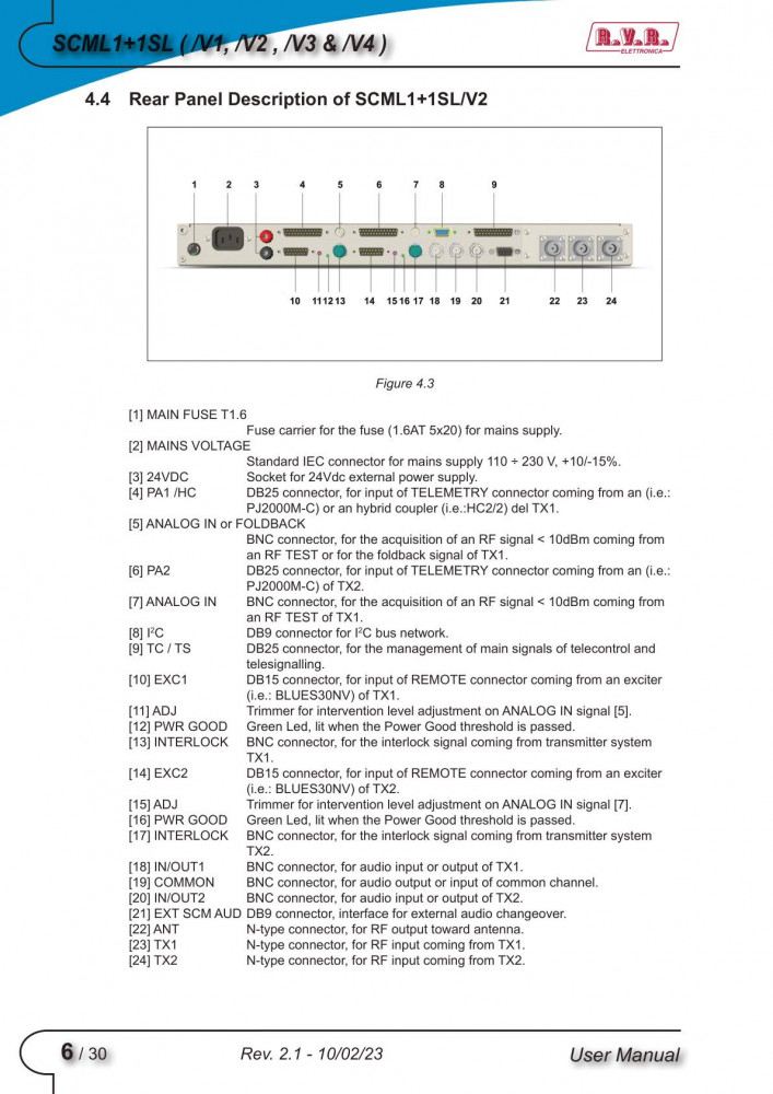 SCML1+1SL manual preview, page 10