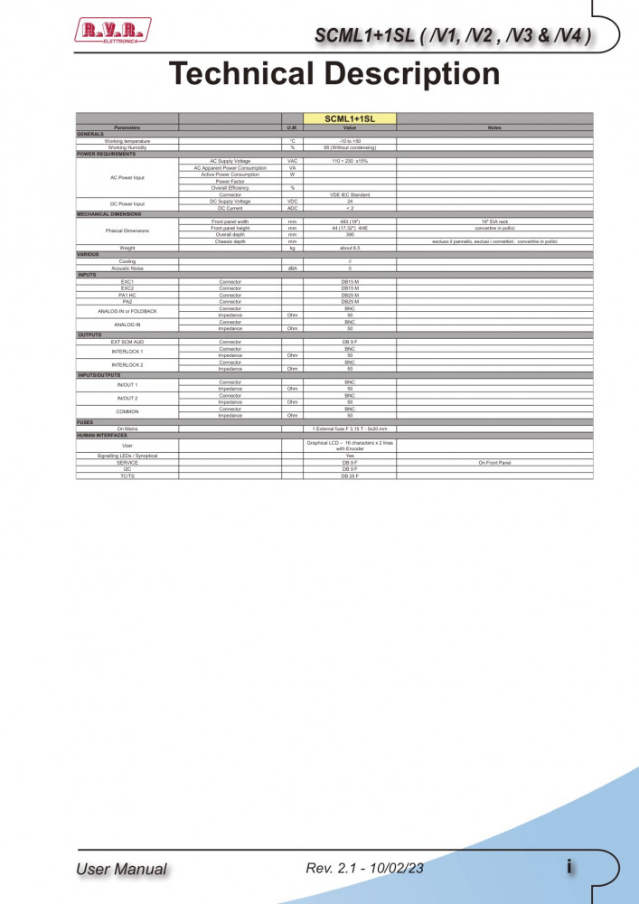 SCML1+1SL manual preview, page 3
