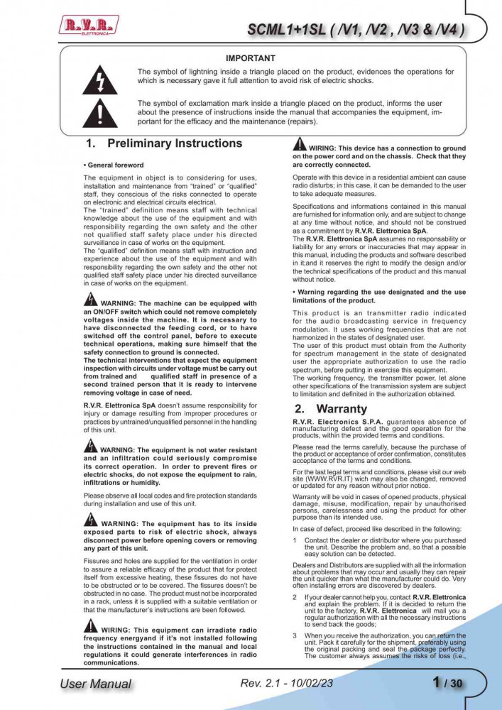 SCML1+1SL manual preview, page 5