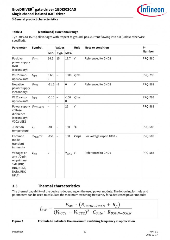 1EDI3020AS datasheet page 10