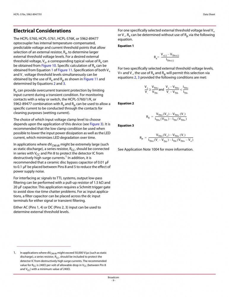 5962-8947701YA datasheet page 9