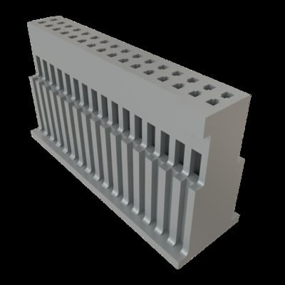 Samtec ISDF-16-D Rectangular Connector Housing for sale