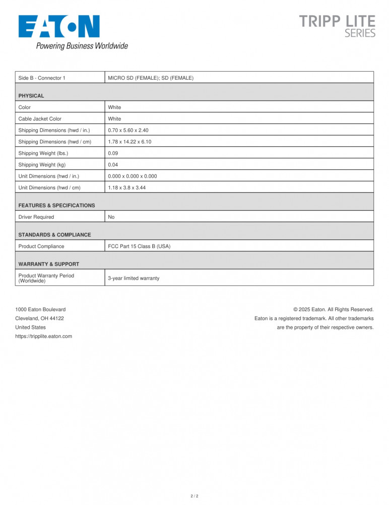U352-06N-SD technical document image, page 2