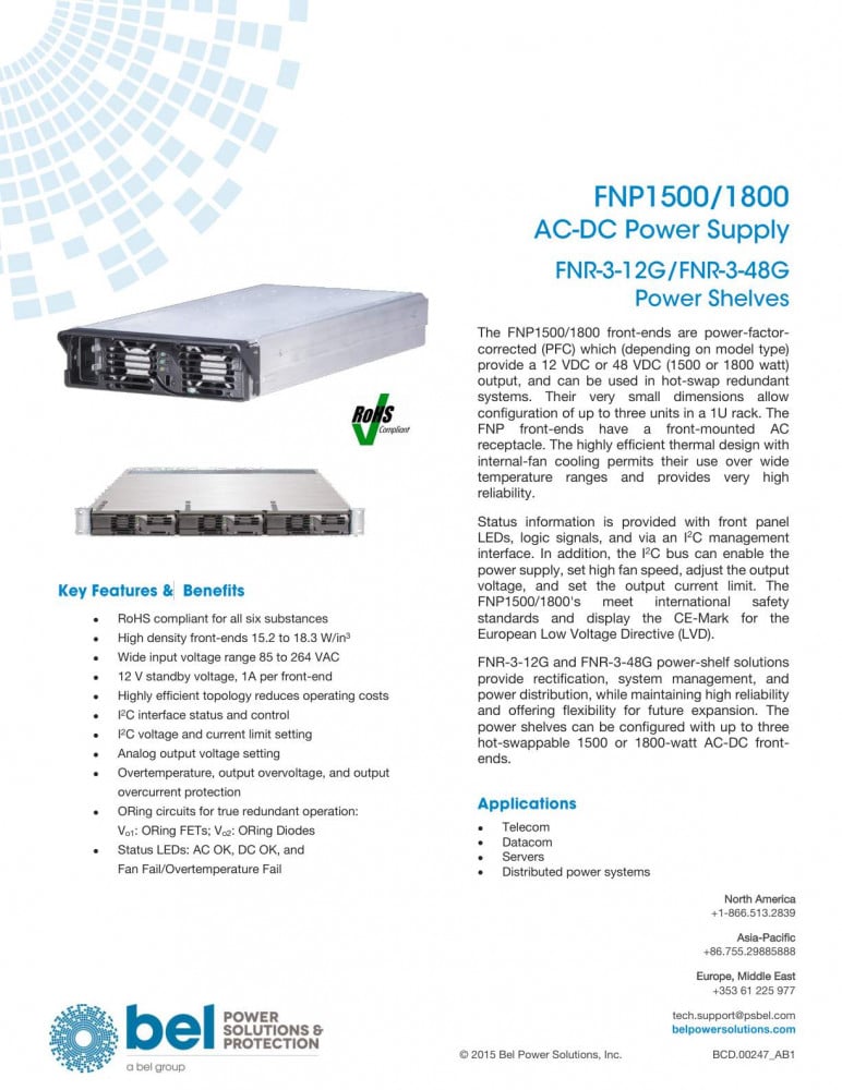 FNP1800-48G datasheet page 1