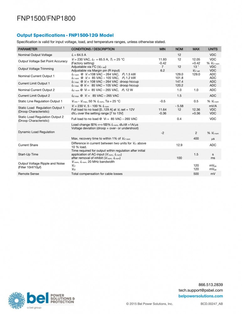 FNP1800-48G datasheet page 3