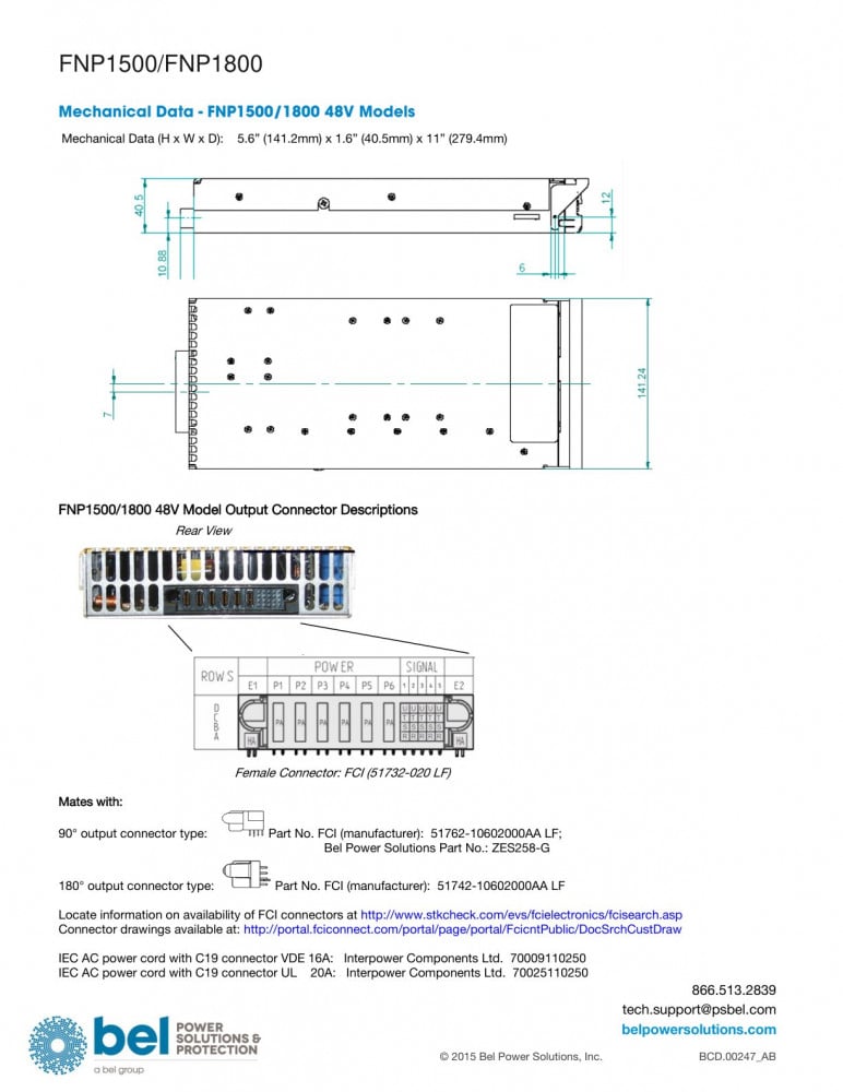 FNP1800-48G datasheet page 9