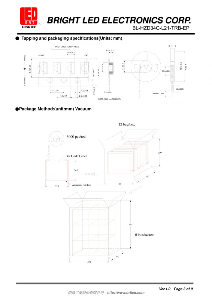 BL-HZD34C-L21-TRB-EP datasheet page 3