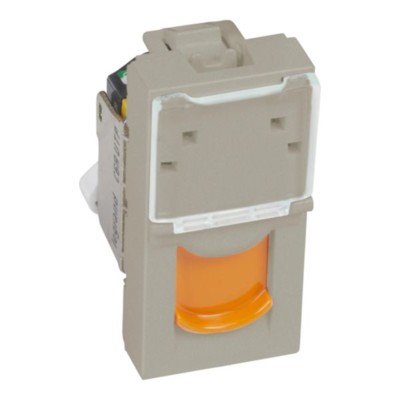 Arteor™ - RJ45 socket category 6 STP 2 modules - Magnesium