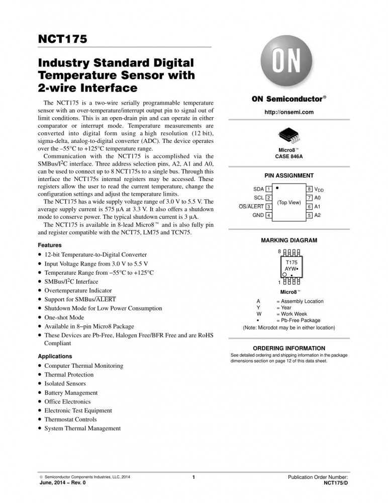 NCT175 datasheet page 2